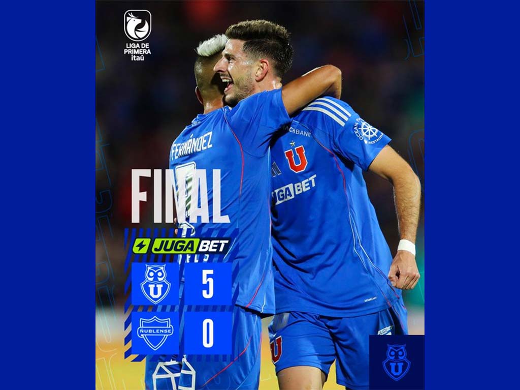 La U. de Chile goleó y gustó en su debut del campeonato nacional de ...