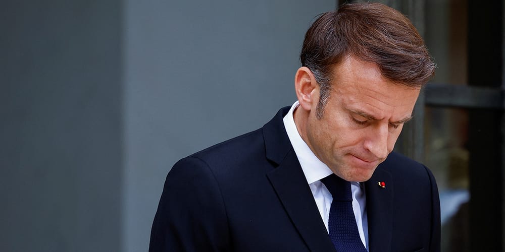 Toca fondo la popularidad del presidente francés, Emmanuel Macron ...